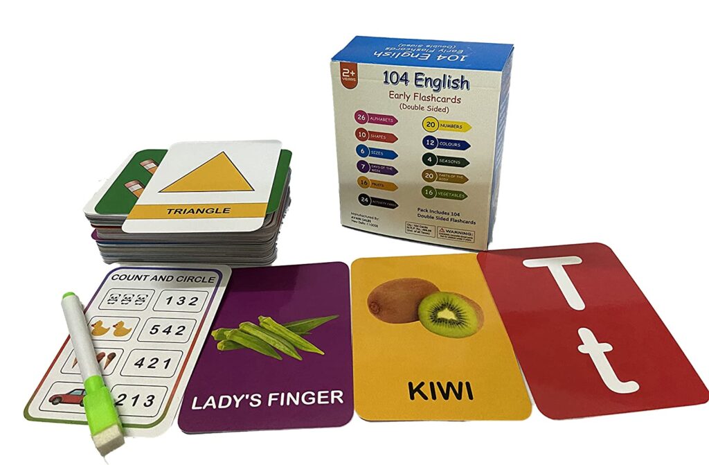 Combo Geography 52 Country Trump Cards and Basic 104 Double Sided Flash ...